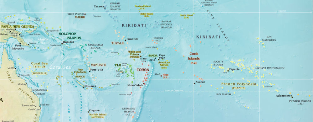 oceania-map1 – Escape to Nature